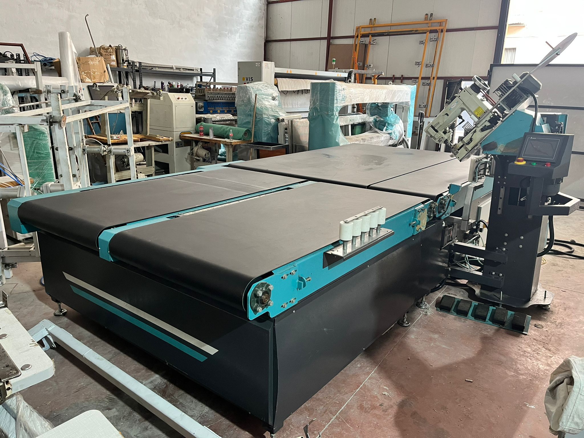 ALLBEMAC MARKA OTOMATİK YATAK KENAR KAPAMA MAKİNASI - Şahmak Endüstiri ...