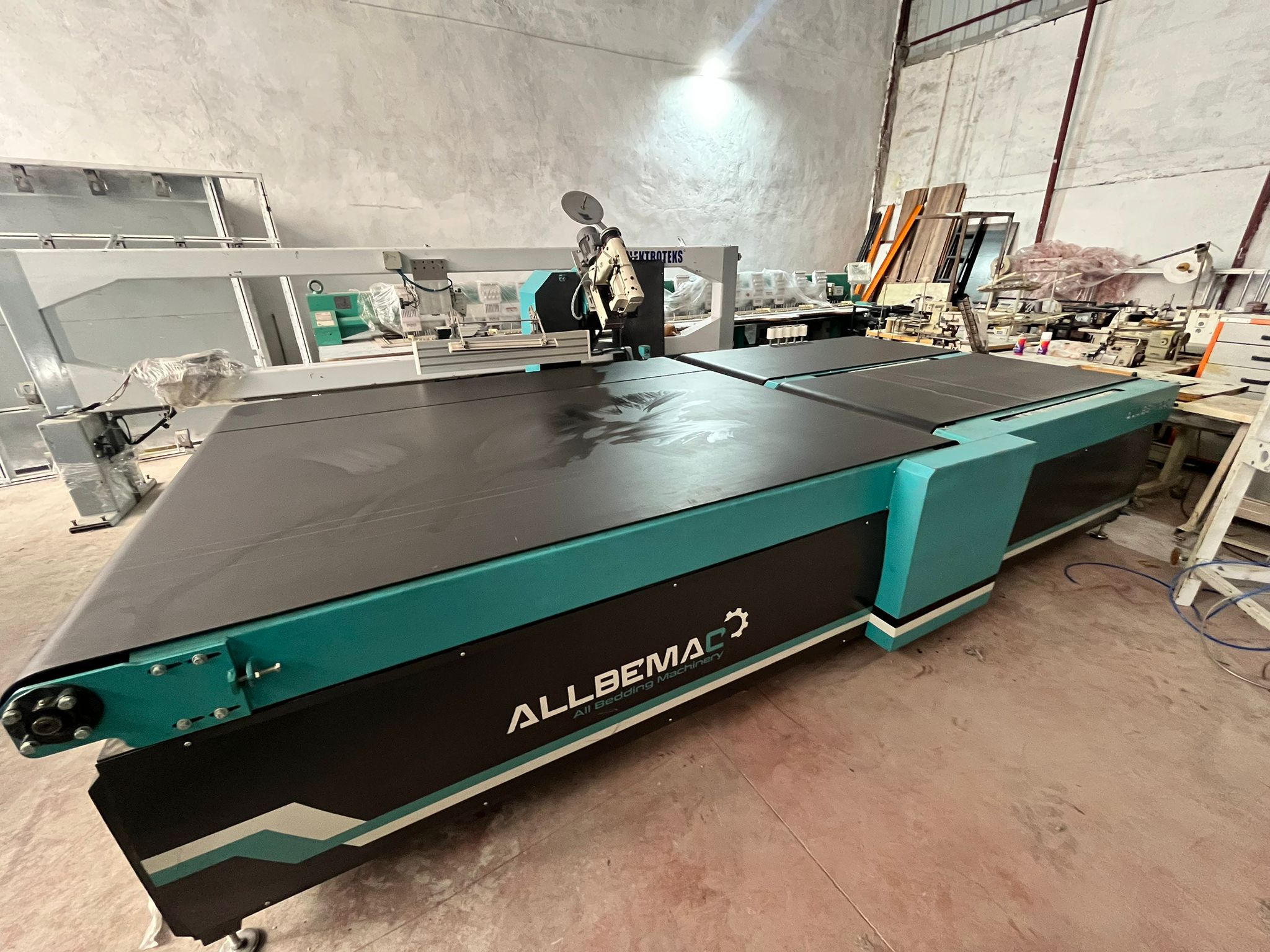 ALLBEMAC MARKA OTOMATİK YATAK KENAR KAPAMA MAKİNASI - Şahmak Endüstiri ...